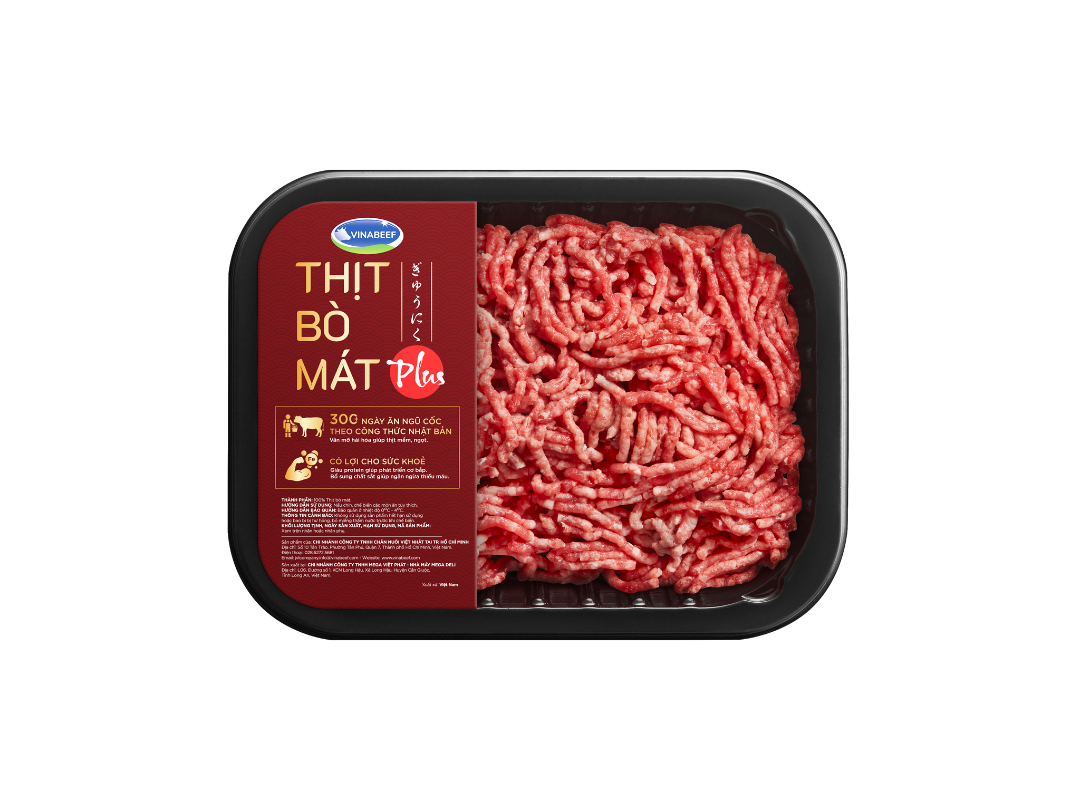 Vinabeef - Các sản phẩm thịt bò mát Vinabeef và thịt bò tuyết Yuki
